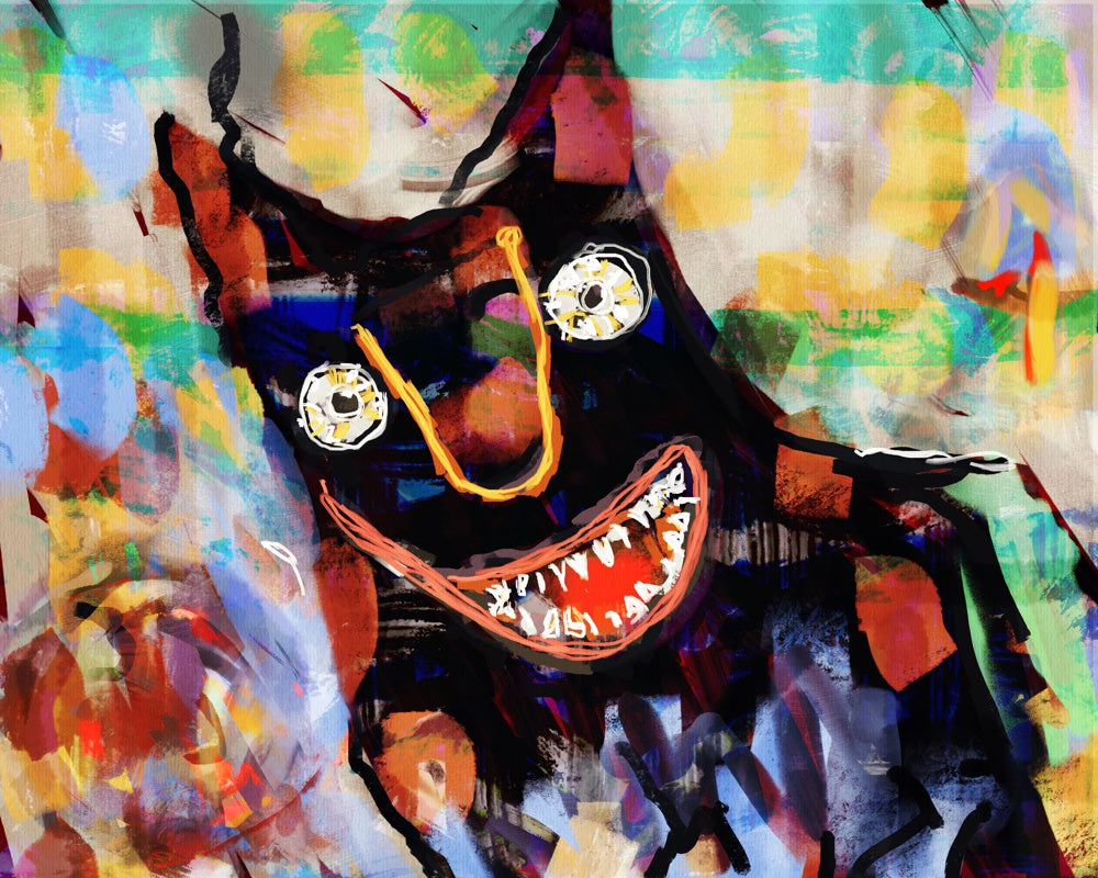 Rico on the Beach | helloart