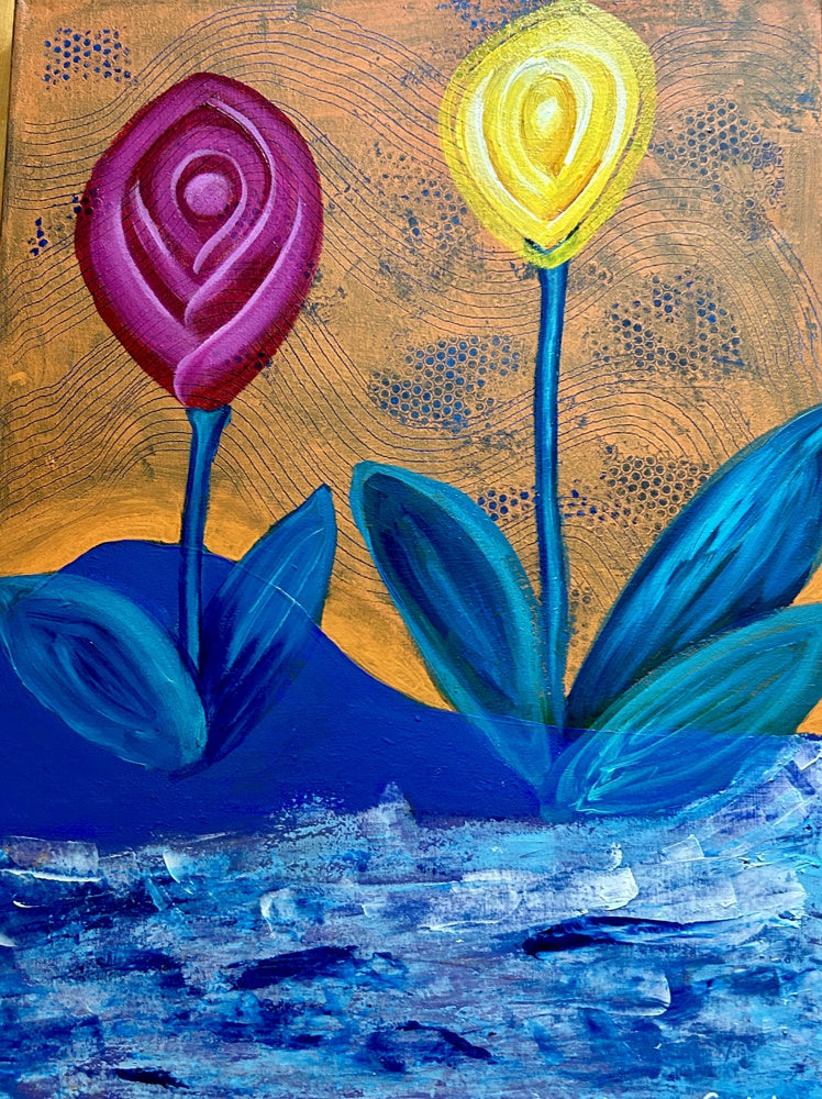 Two Tulips | helloart