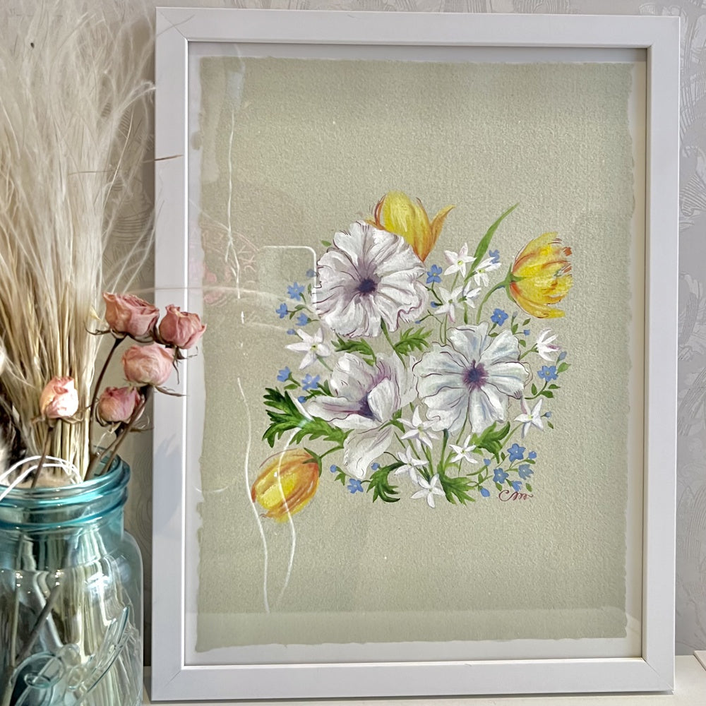 Flowershop Bouquet #1 | helloart