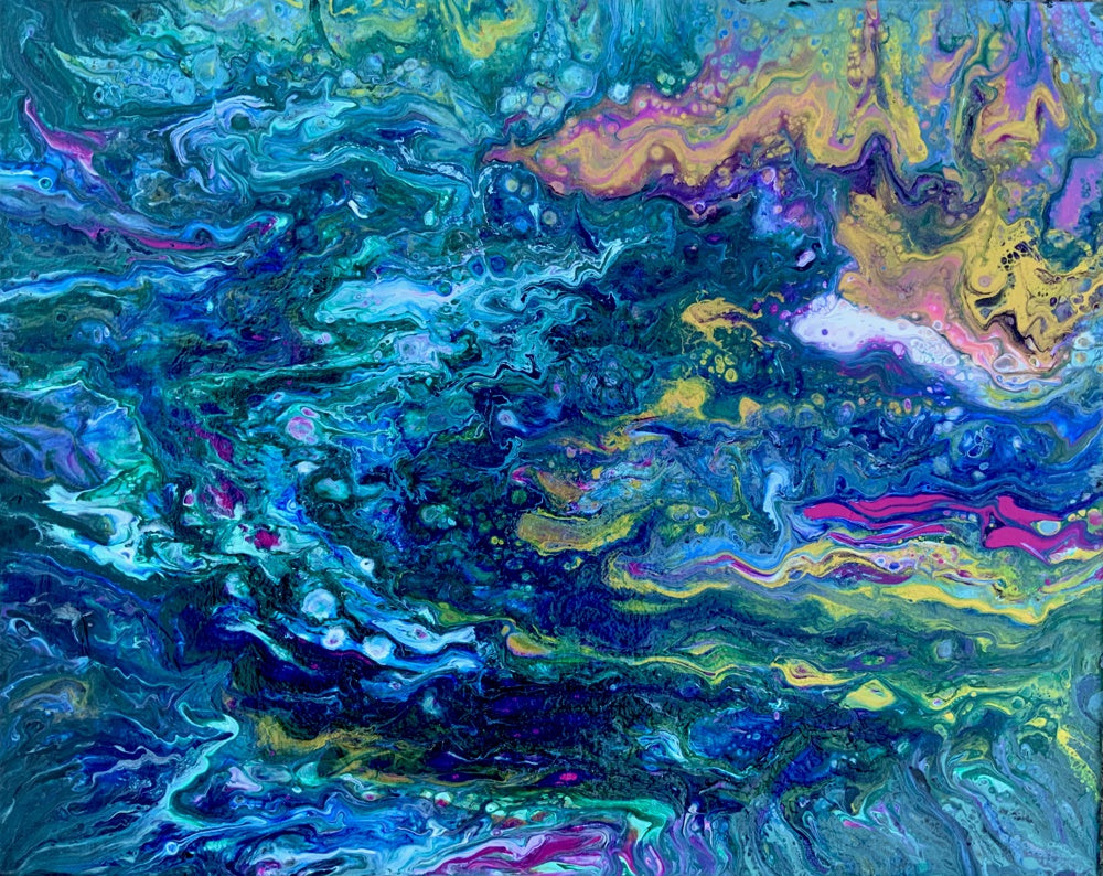 Deep blue | helloart