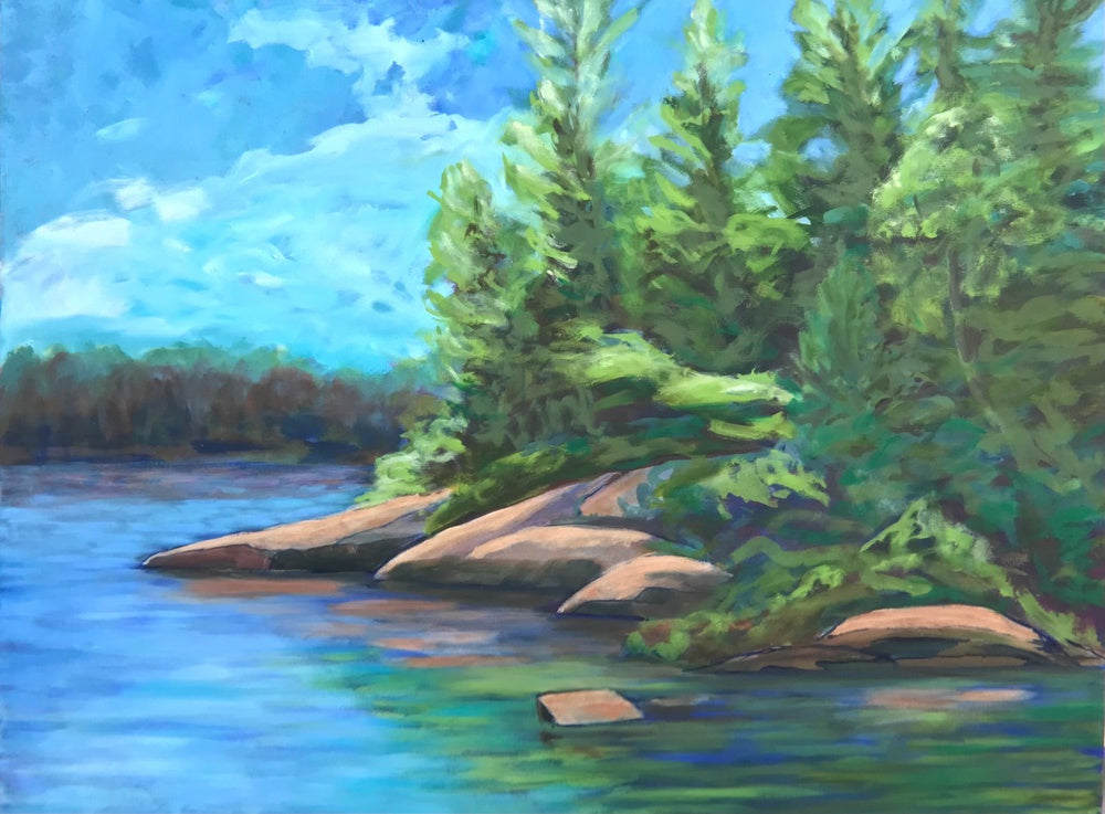 Brady Lake Island | helloart