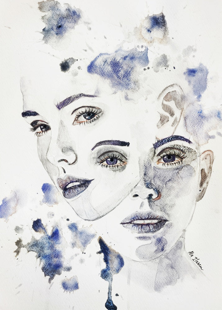 Two faced | helloart