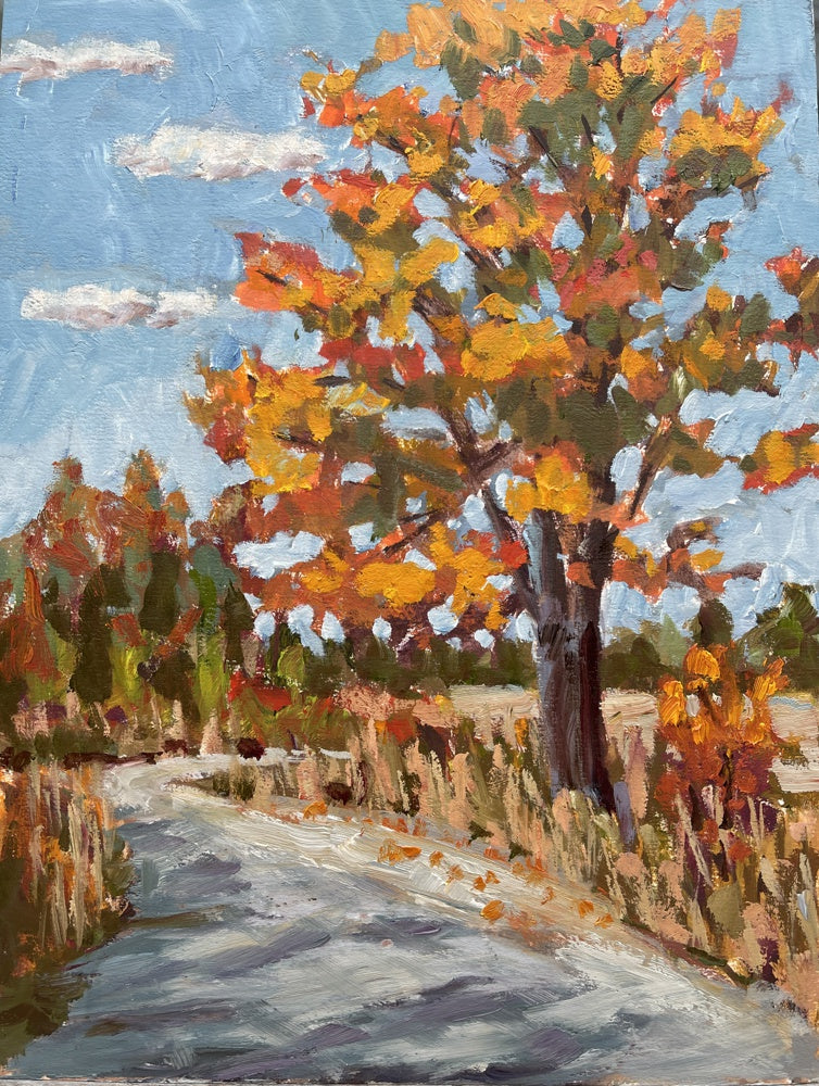 A Fall Stroll | helloart