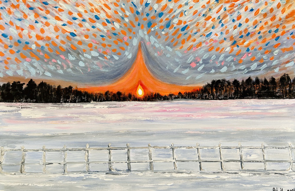 Unreal sunset | helloart