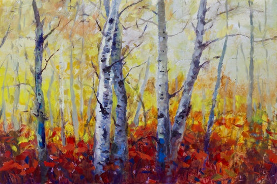 Silver Foil Series, Fall | helloart