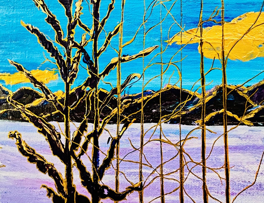 Sparkling evening | helloart