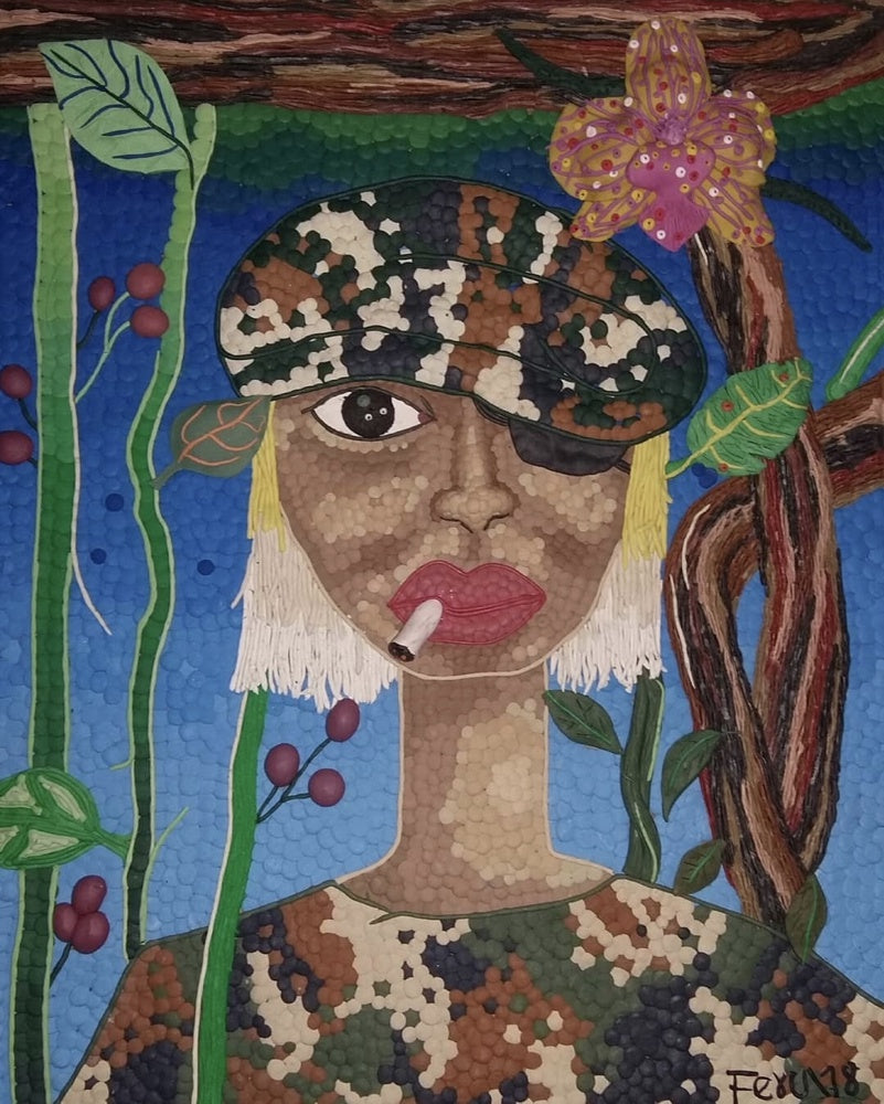 The warrior orchid | helloart