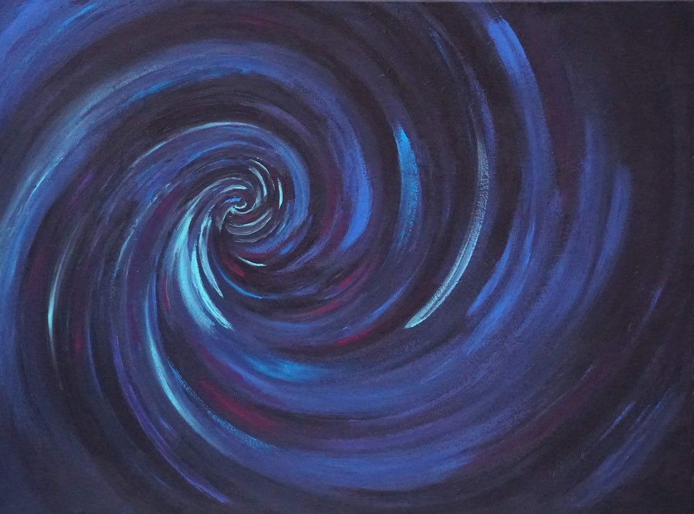 Blue Swirl | helloart