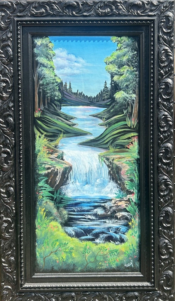 Water Fall Forest | helloart
