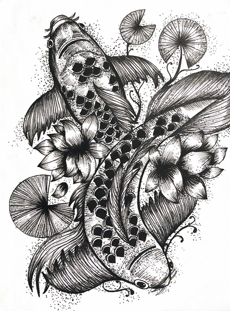 Koi Fish 1.0 | helloart