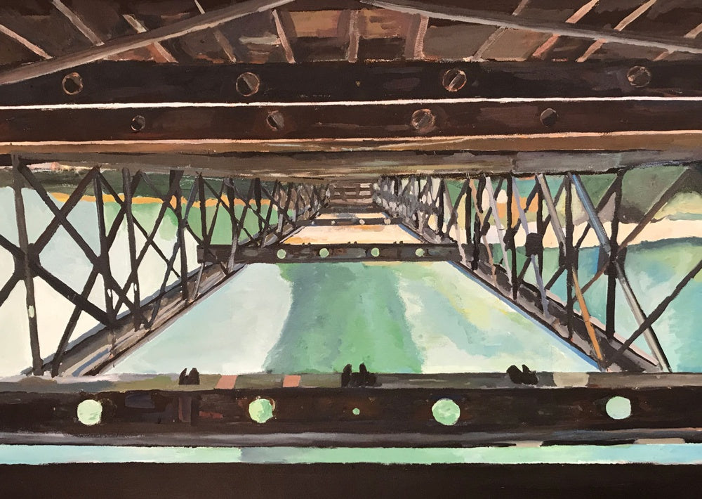 Seebe Bridge | helloart