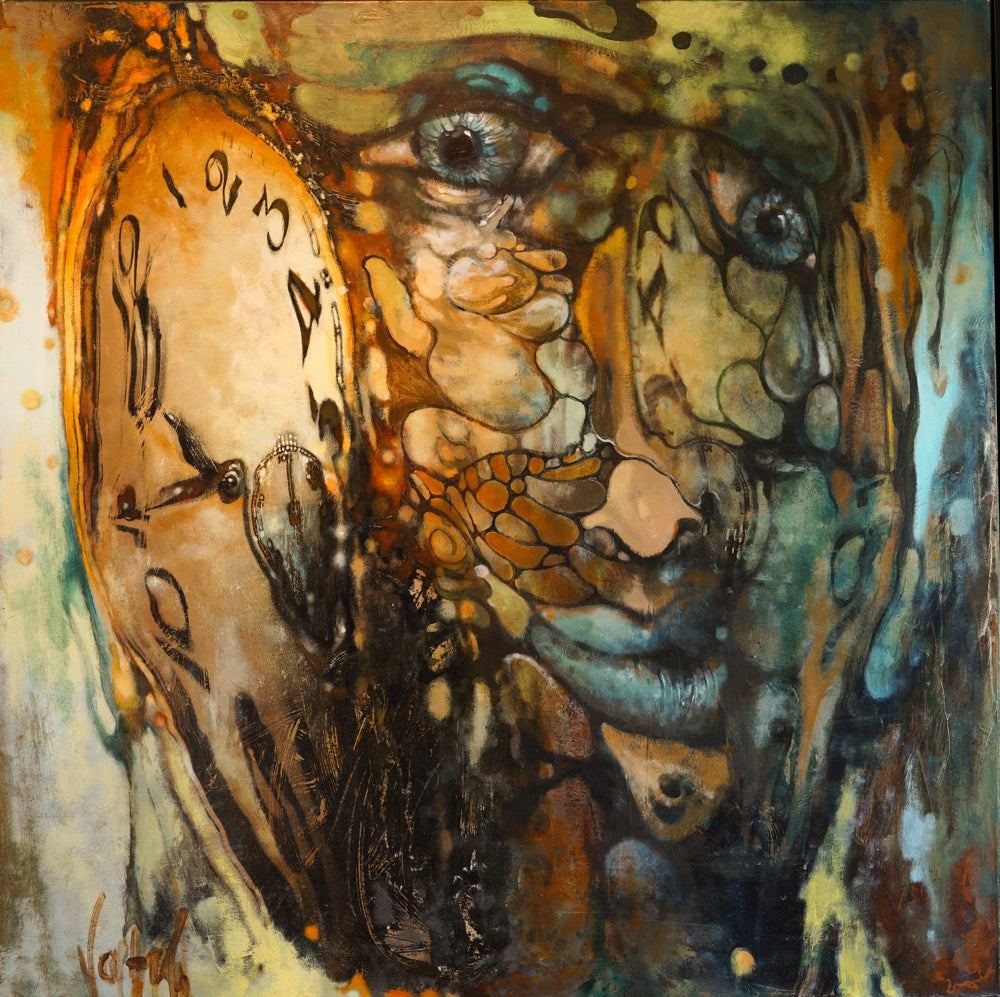 Everyday's Masks-Behind the Time | helloart