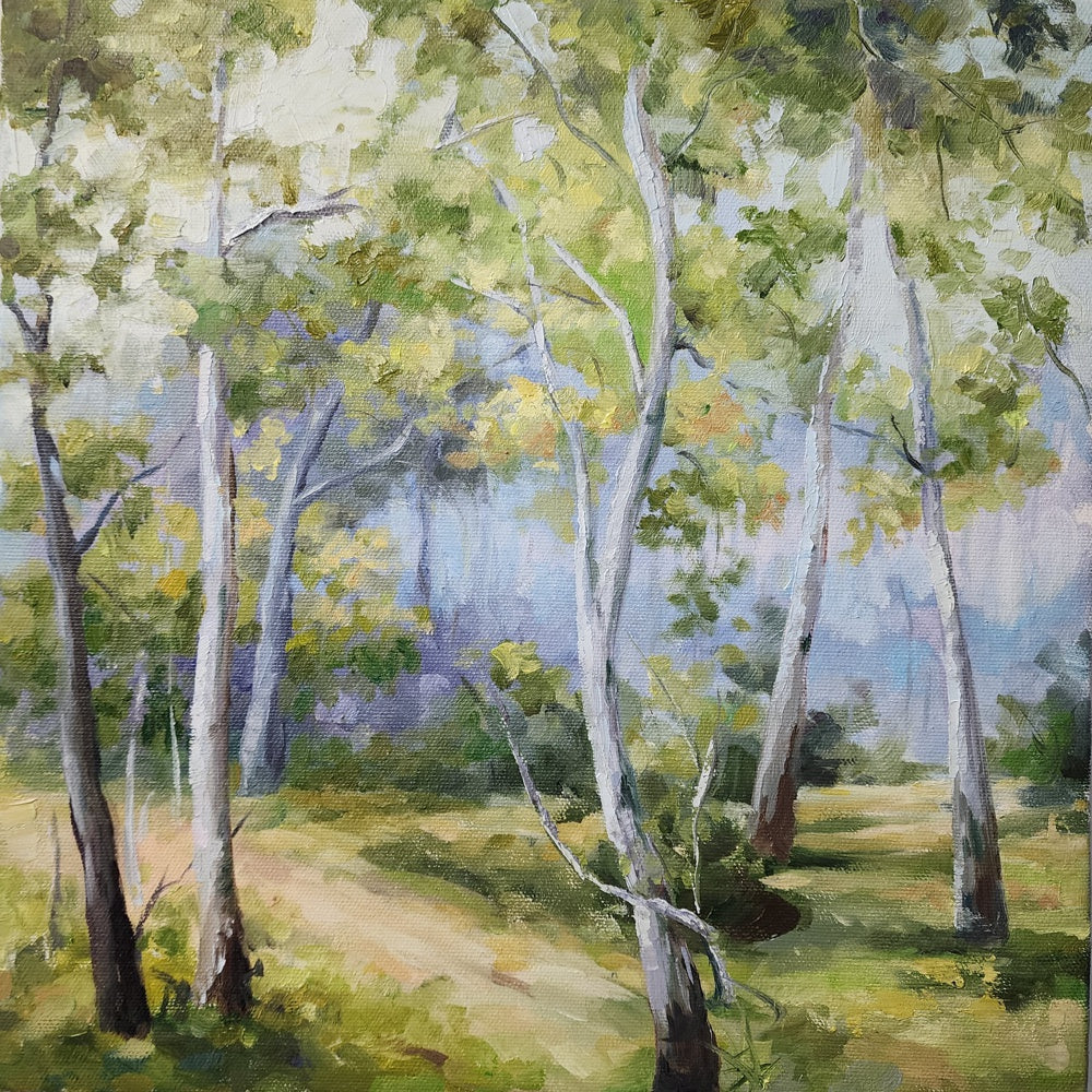 Morning path | helloart