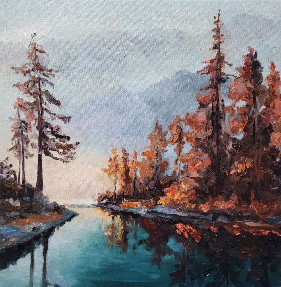 Lake view | helloart