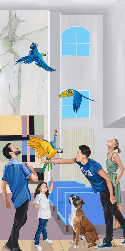 Who Let The Birds Out | helloart