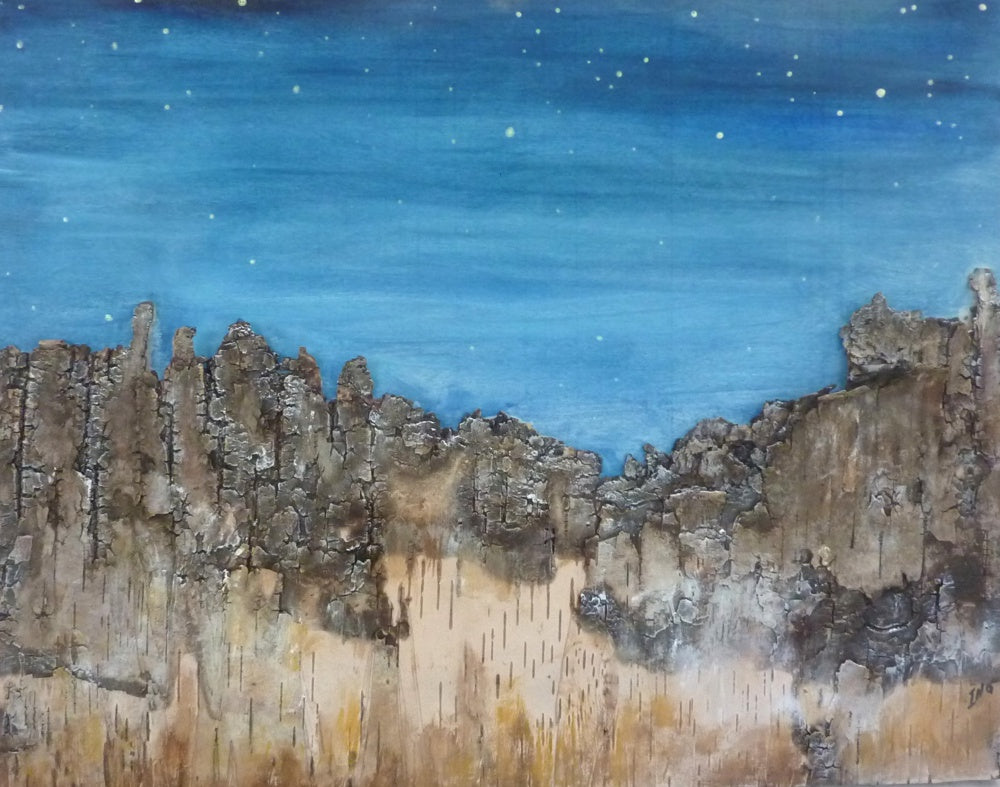 Canadian Night Sky | helloart