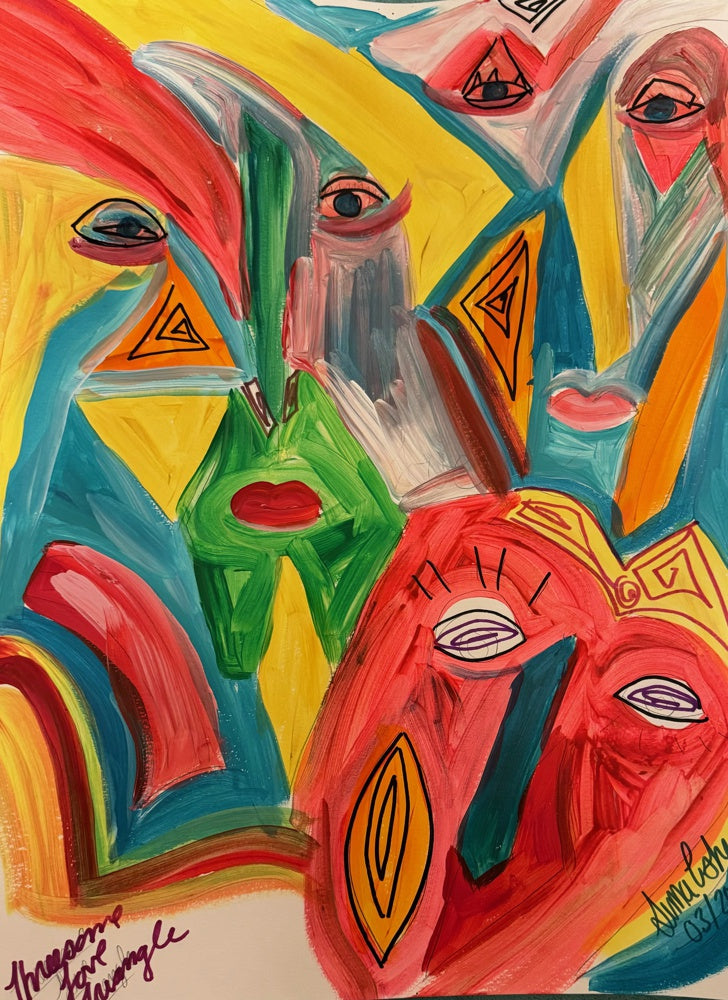 Love Triangle | helloart