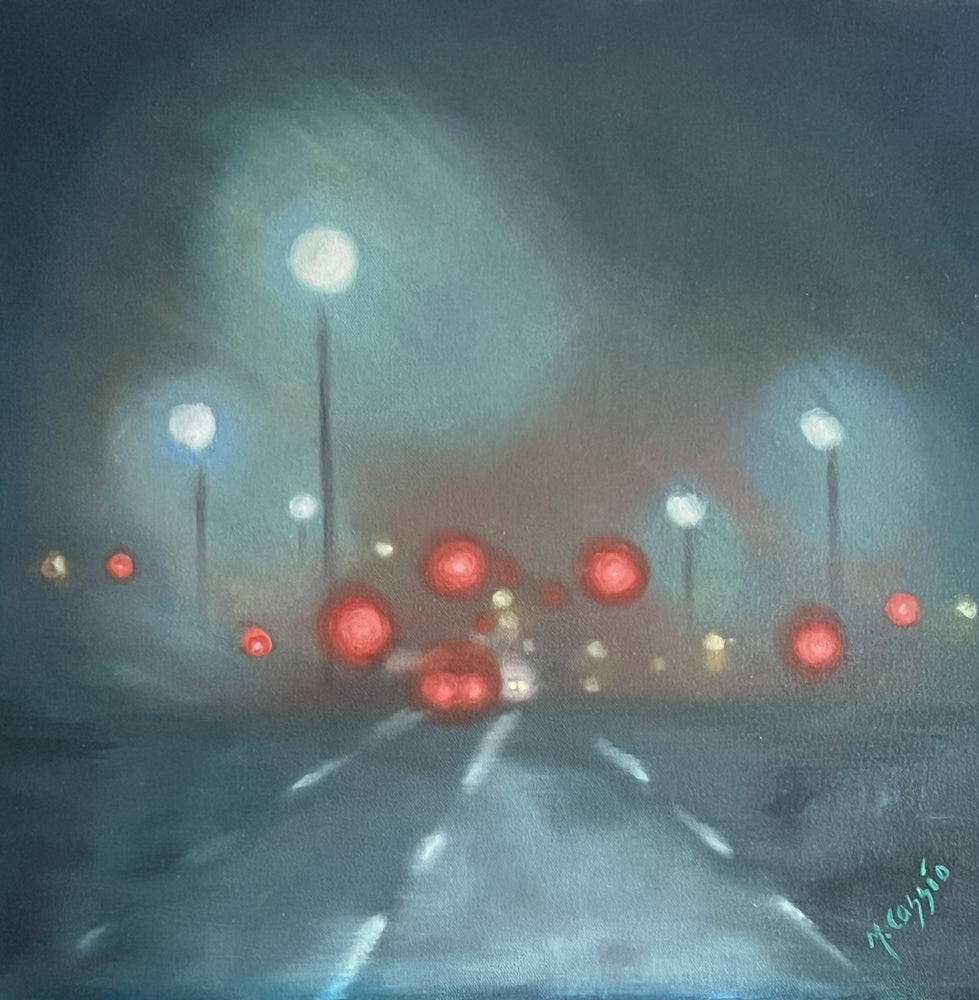 Cloudy path | helloart