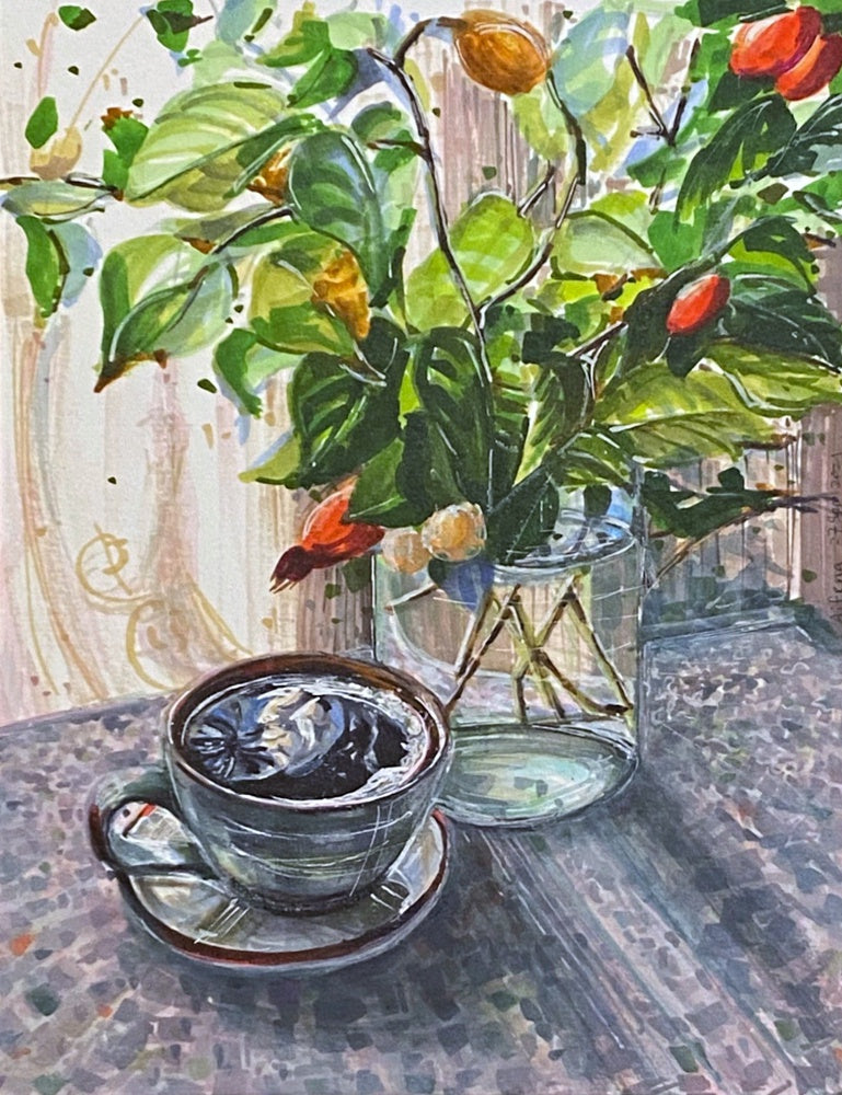 Morning coffee | helloart