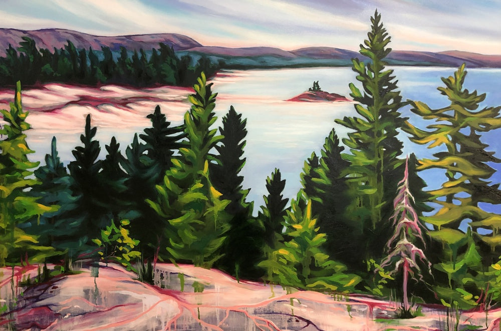 Lookout Over Lake Superior | helloart