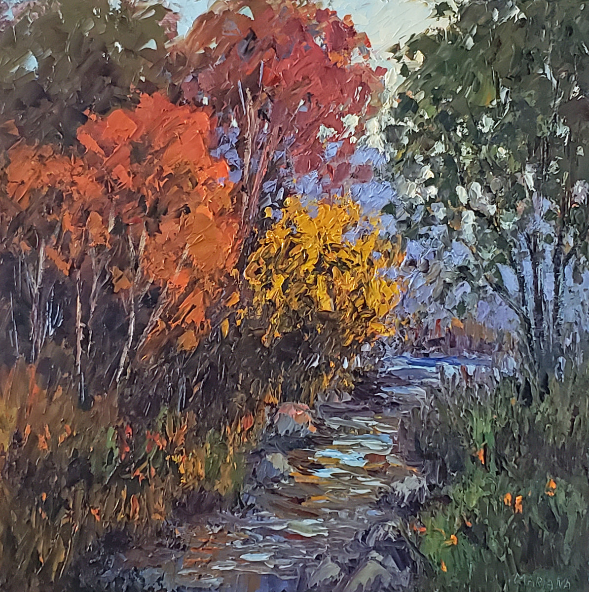 Fall Stream | helloart