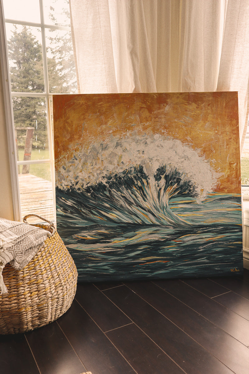 Sunset Oceans | helloart