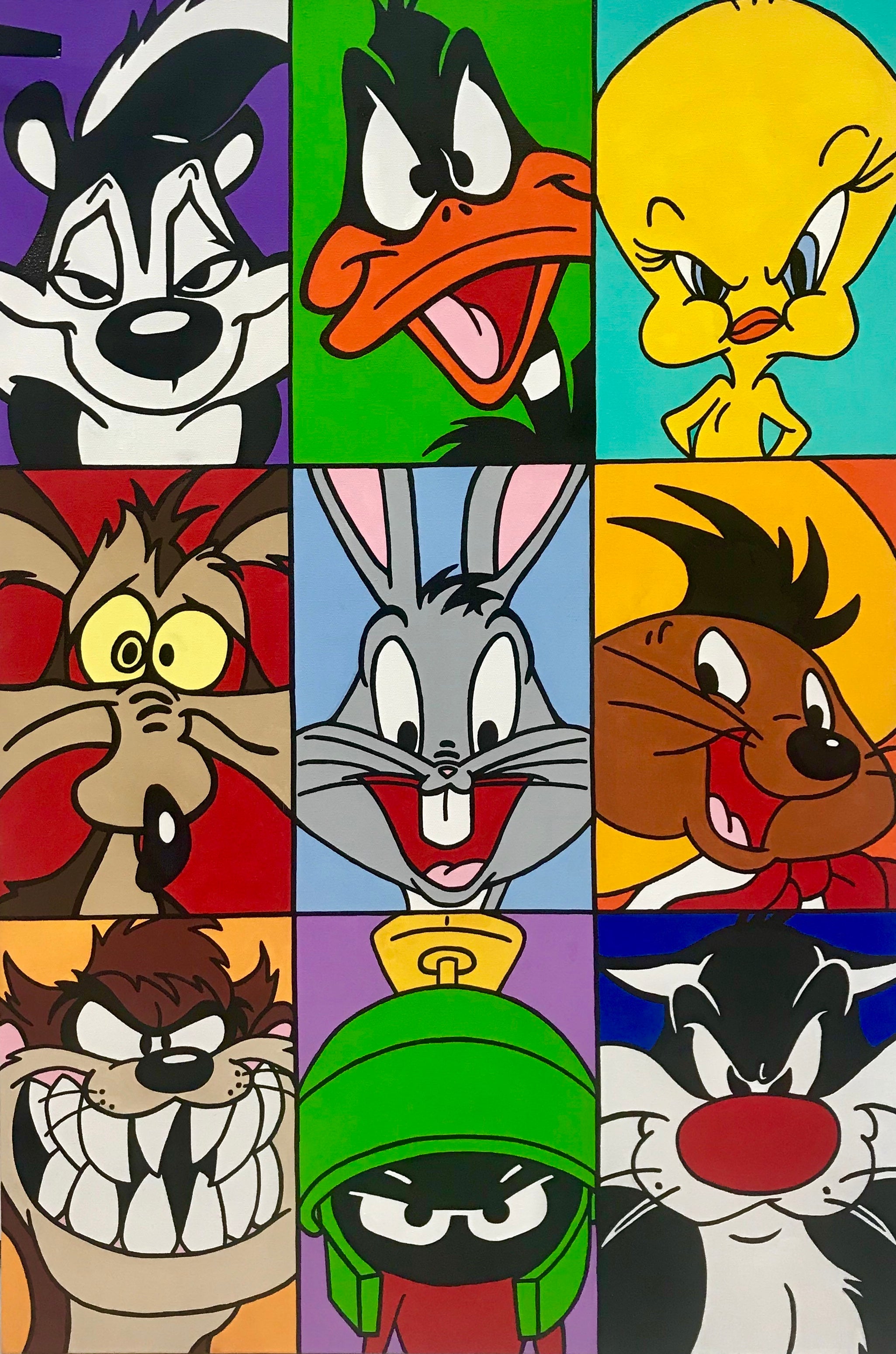 Looney Tunes Patolino Boné Curvo Cinza Ajustável 9forty Character Da
