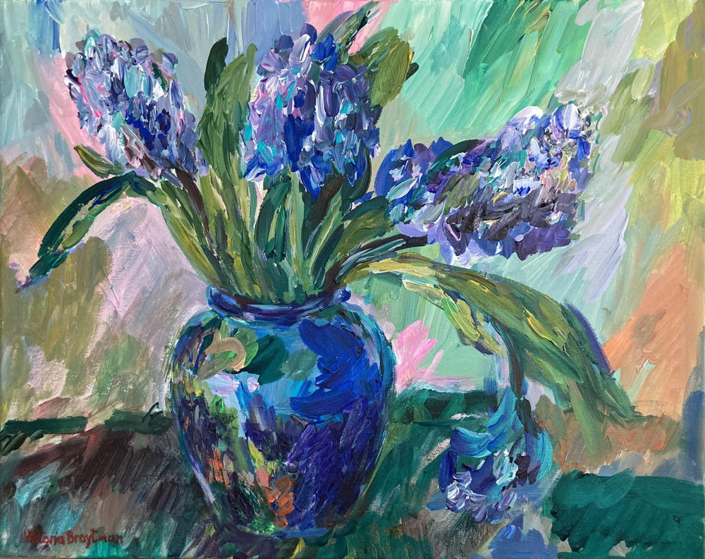 Blue Bouquet | helloart