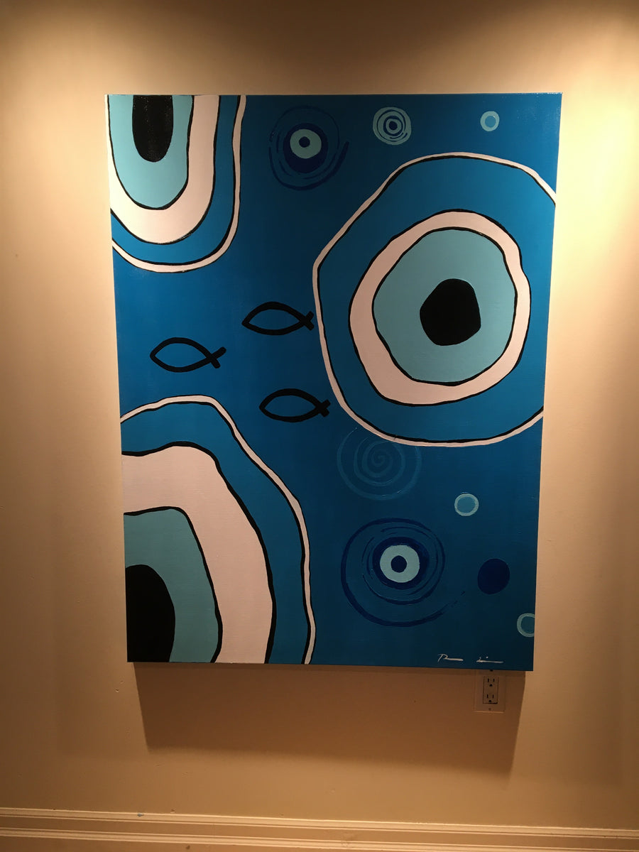 Mediterranean Blue | helloart