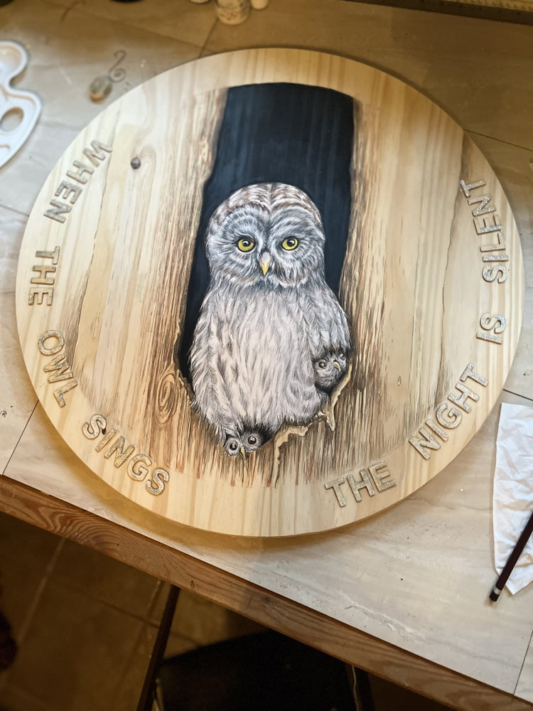 Night owl | helloart