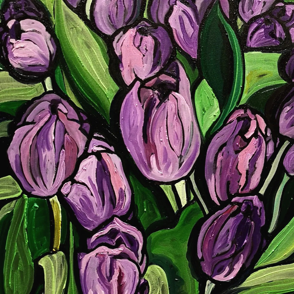 My Tulip Garden, | helloart