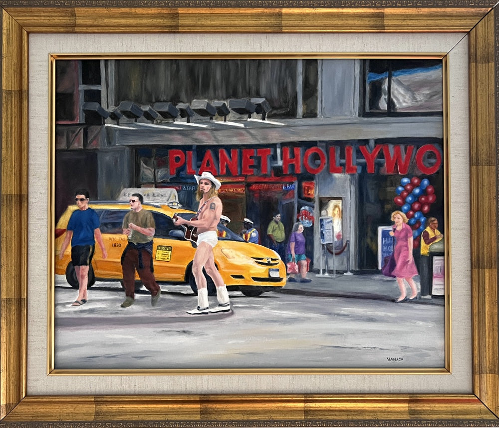 Naked Cowboy - New York | helloart