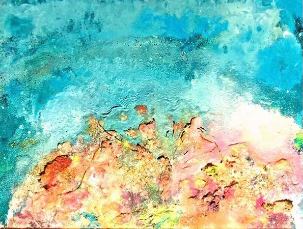 Playa coral | helloart