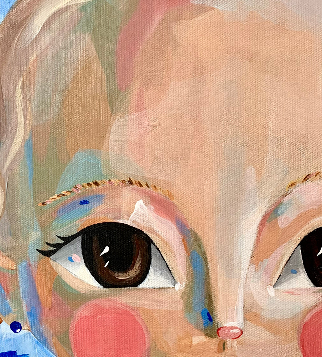 big, blue city | helloart