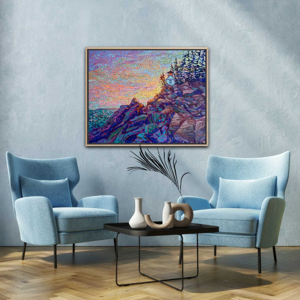 The Light of Bass Harbor | helloart