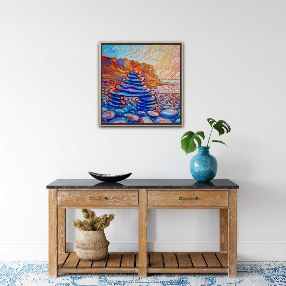 Pebble's Inukshuk II | helloart