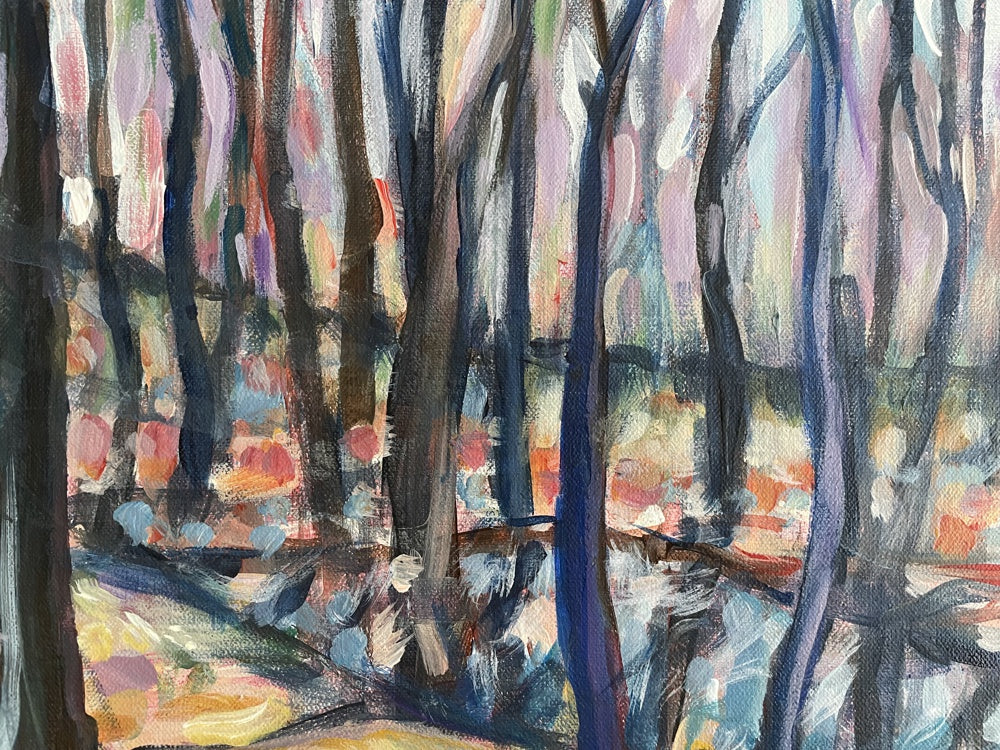 Stream in the Forest | helloart