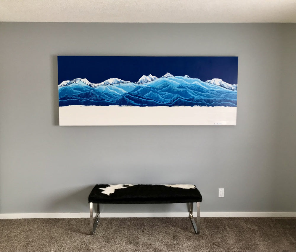 "Dreaming of blue mountains" | helloart