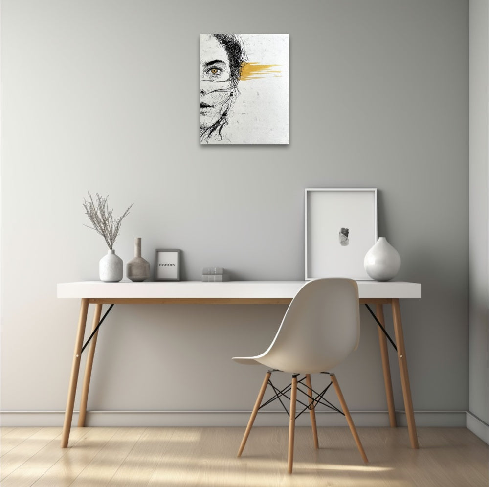 Golden Eye | helloart