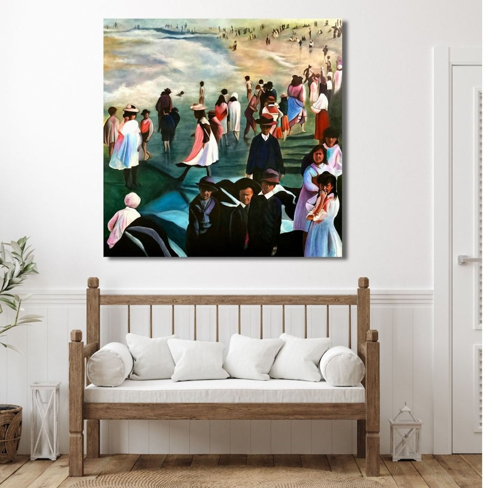 A Day at the Beach | helloart