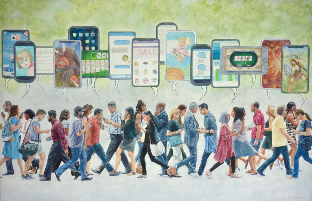 Distracted | helloart