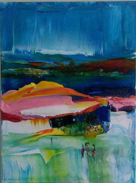 Pink Wave 1 | helloart