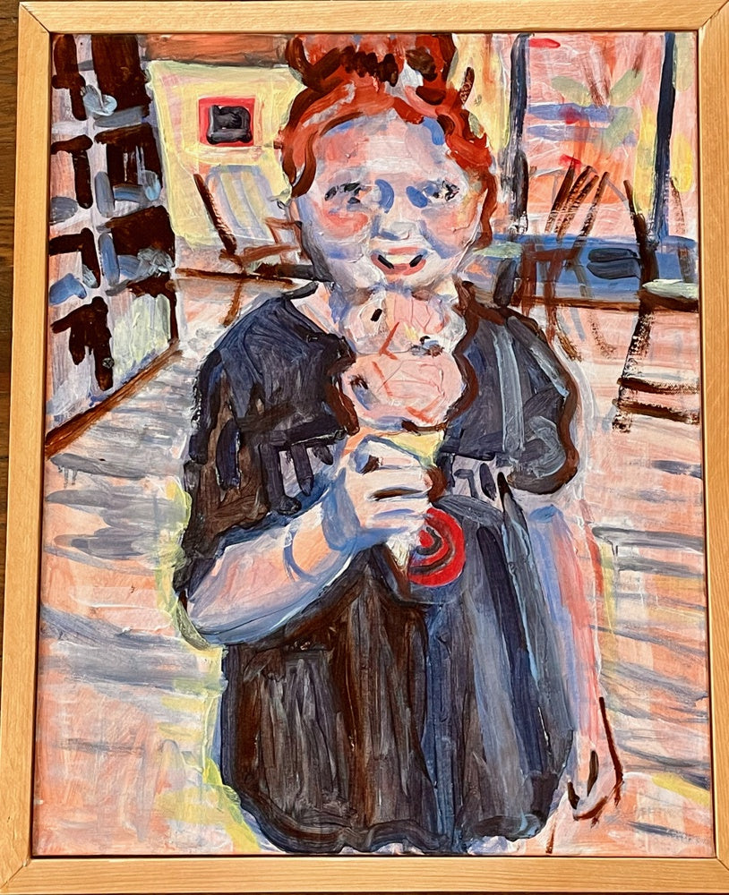 Ice Cream with Girl | helloart