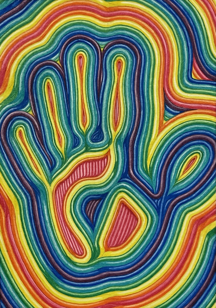 Infrared Hand | helloart