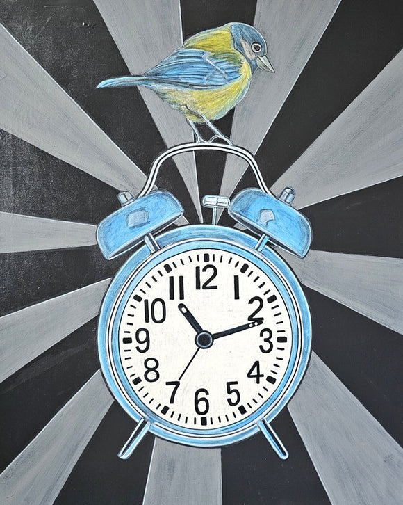 Perched For Time | helloart