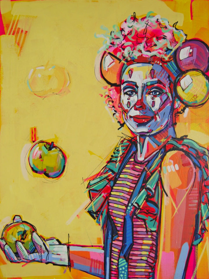 Apple Juggler | helloart