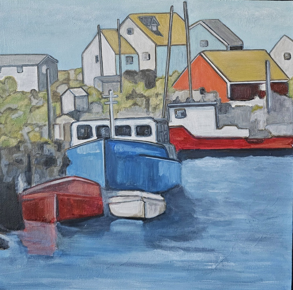 Coastal Town | helloart