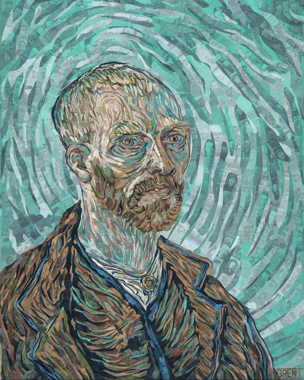 Artists Masterpiece Series: Vincent Van Gogh, Self Portrait | helloart