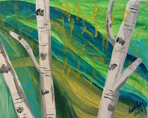 Birch Trees | helloart