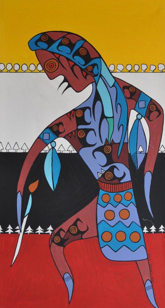 Wild Man Painter of the Forest | helloart